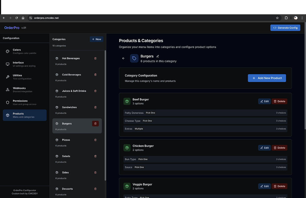 OrderPro v4 - Free & Open Source Multi-Use (Cafe/Restaurant) Ordering System - Community ...