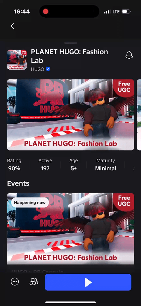Mobile catalog UI: The word “In” is incorrectly hyperlinked in “In ” on ...