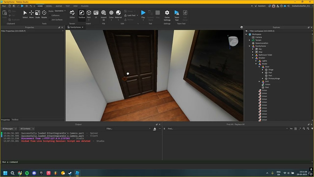 Drag detectors behaving differently when testing in editor and when ...