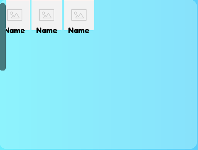 [SOLVED] UI Grid Layout Going in ScrollingFrame Bar - Art Design Support - Developer Forum | Roblox