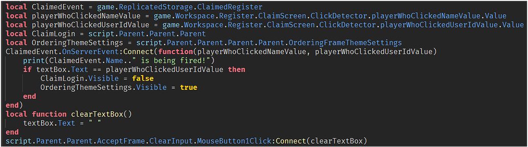 Making my own register! I need a bit of help - Scripting Support ...