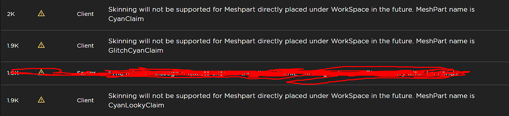 Error Report Shows Errors From Scripts That Arent In My Game Creator Hub 