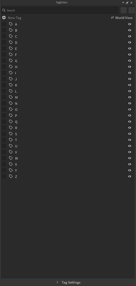 Visual bug in Roblox Studio, regarding the Tag Editor - Studio Bugs - Developer Forum | Roblox