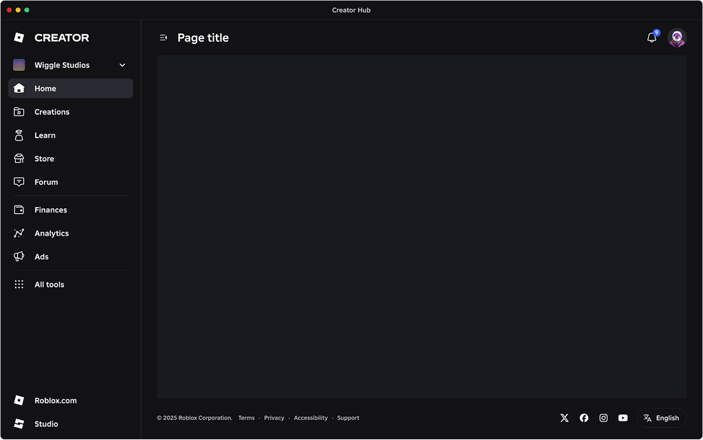 Introducing a New Navigation for Creator Hub - Announcements ...