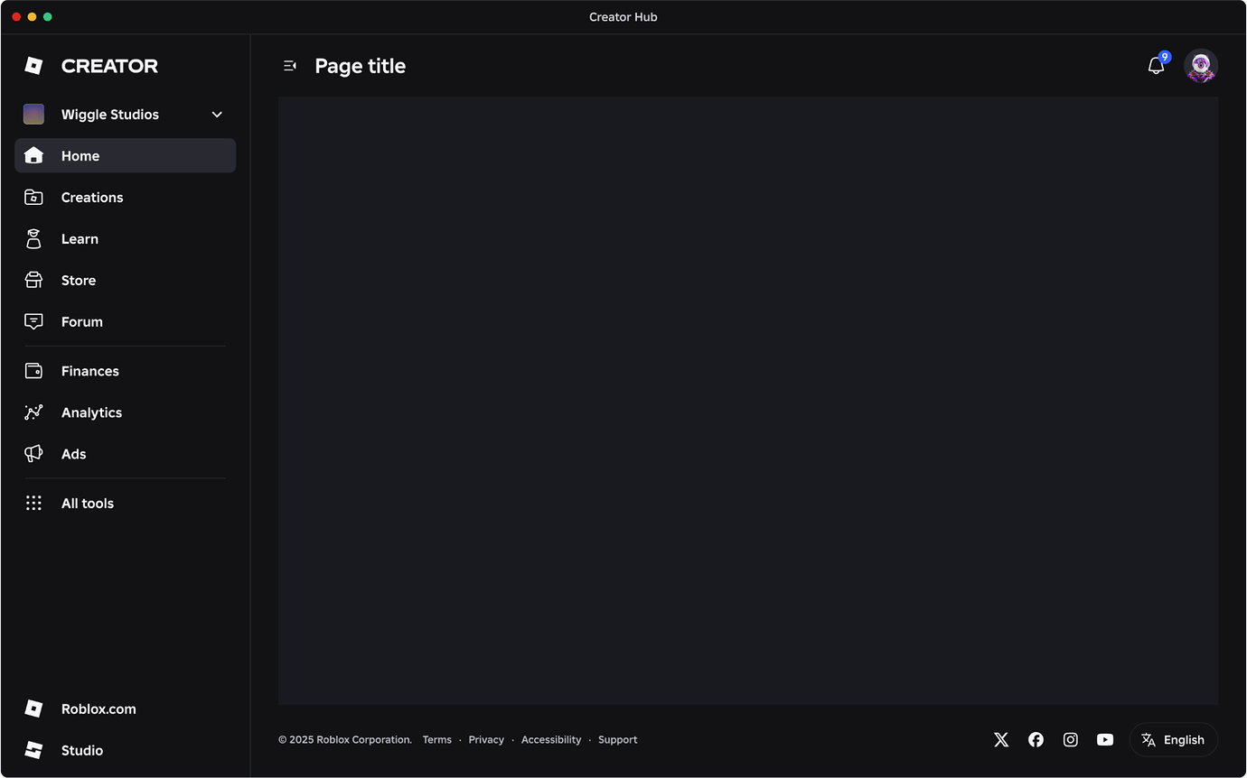 Introducing a New Navigation for Creator Hub - Announcements ...