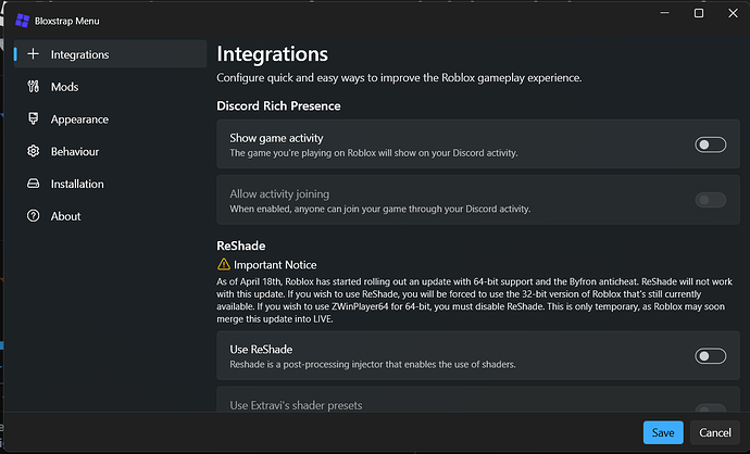 Bloxstrap - An open-source, feature-packed alternative bootstrapper for ...