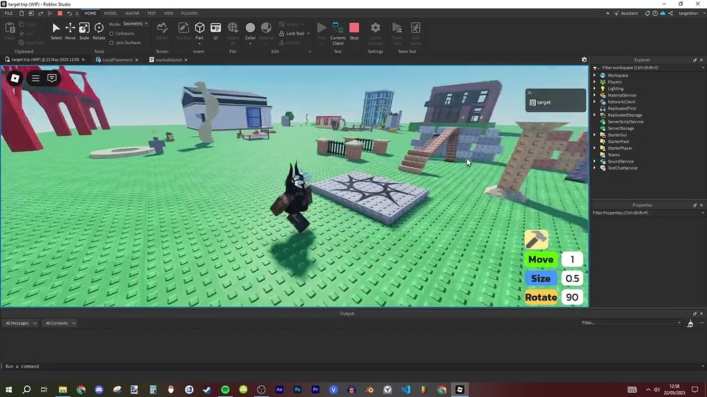 Block falls through ground on spawn | block placement system - Scripting Support - Developer ...