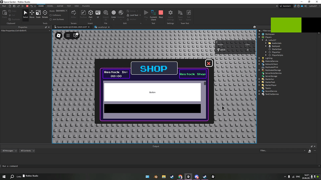 Scrolling Frame Issues - Scripting Support - Developer Forum | Roblox