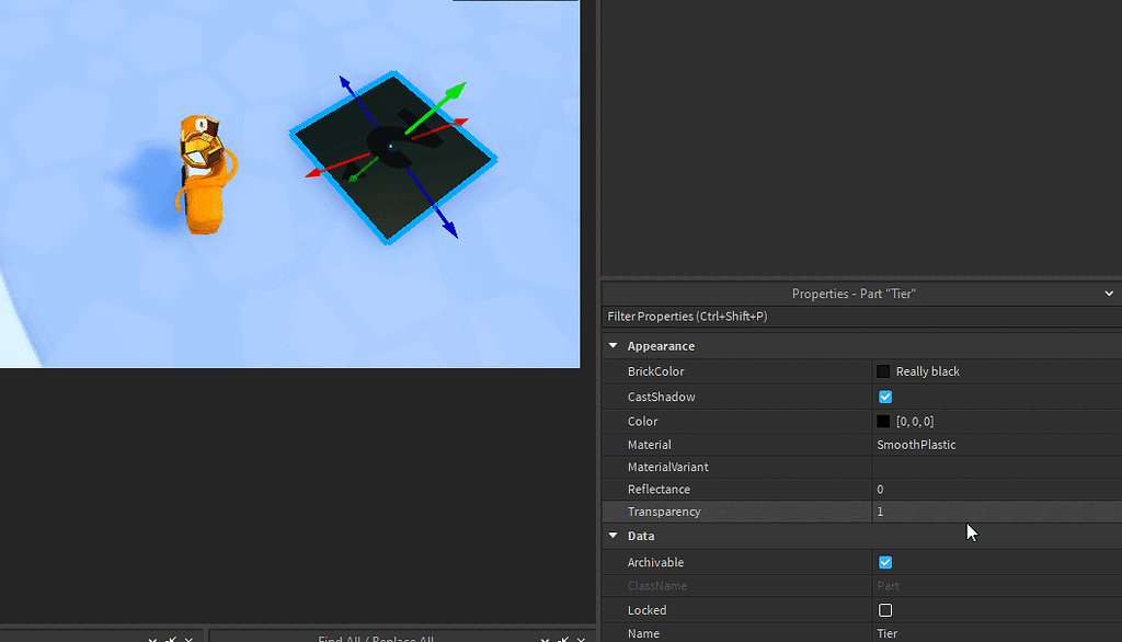 Any part with a BillboardGui inside of it with Transparency=1 is now completely visible - Engine ...
