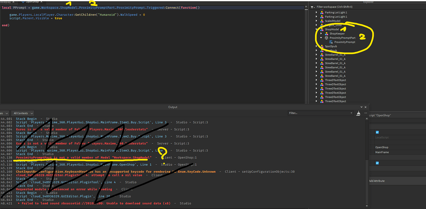 A working script stops working when I import it into another project - Scripting Support ...