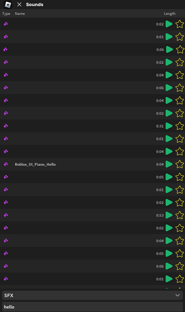 AssetService's SearchAudio not returning correct asset information ...