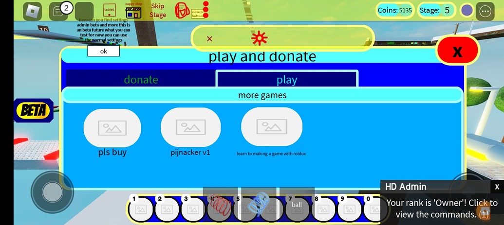 Announcement GUI system update in happy obbies soon - Bulletin Board ...