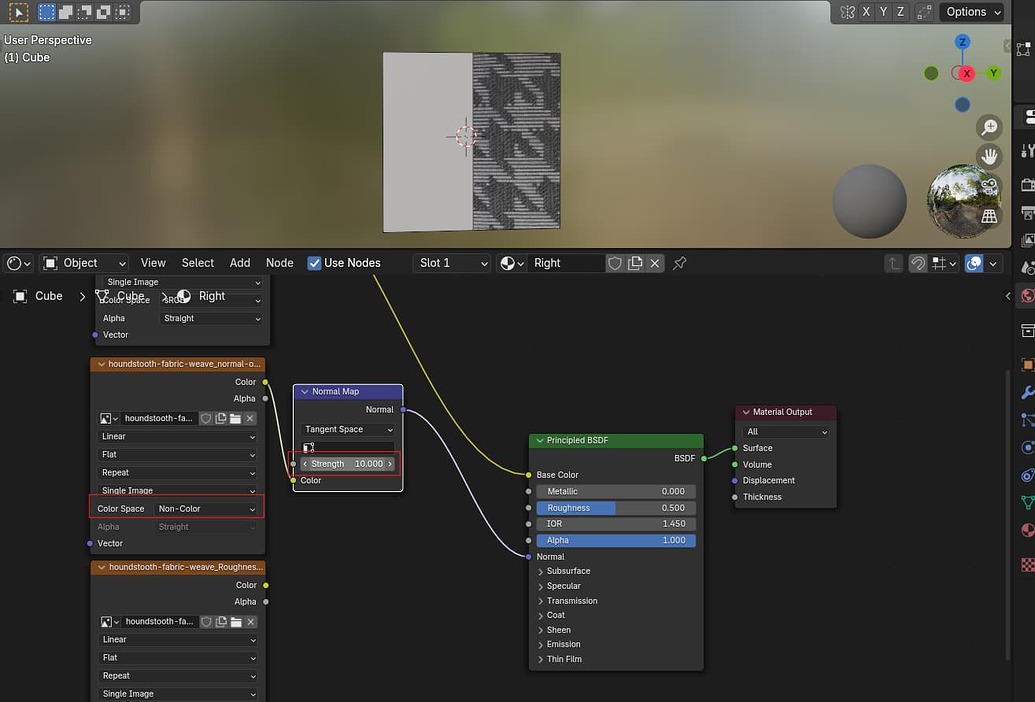 How to create multiple PBR textures onto one mesh - Community Tutorials ...