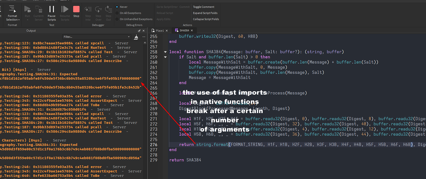 Codegen changes arguments when a function is called through fast import - Other Bugs - Developer ...