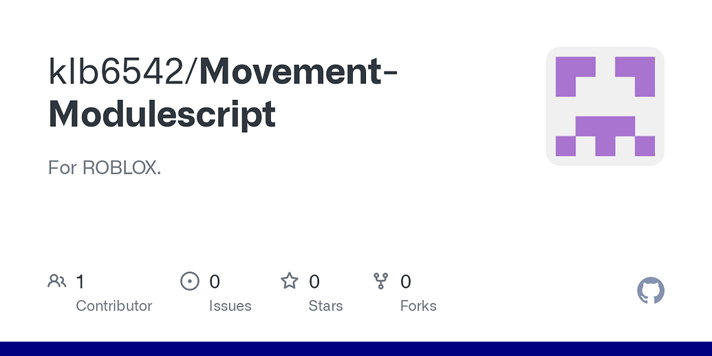 Simple Humanoid Movement Modulescript | Supports Attributes - Community ...