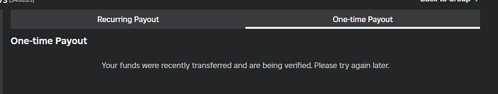 Unable to payout group funds - Platform Usage Support - Developer Forum | Roblox