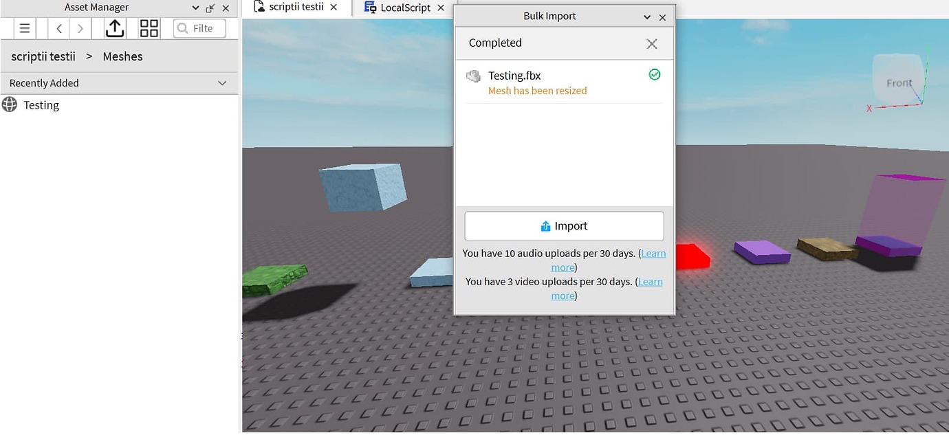 How to Really Export a Blender file to Roblox Studio with Coloring and ...