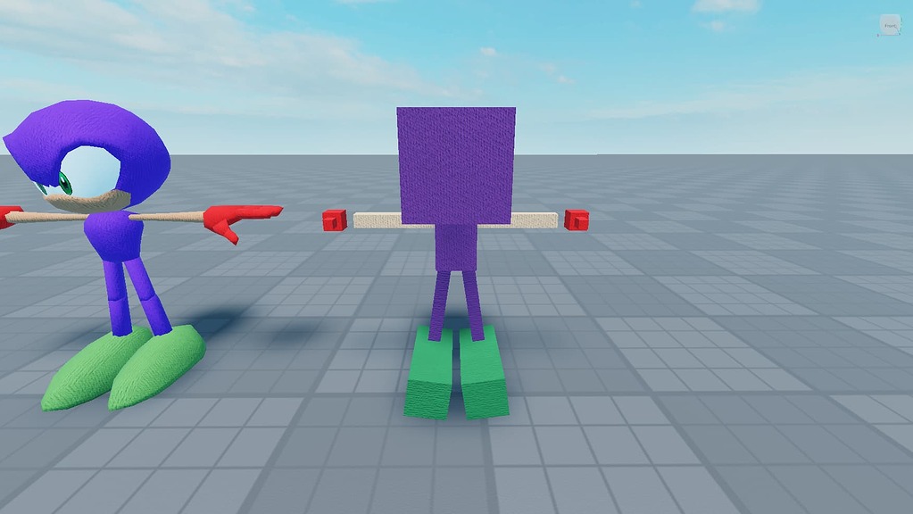 Welding an Animated/Rigged Model to Another? - Building Support ...