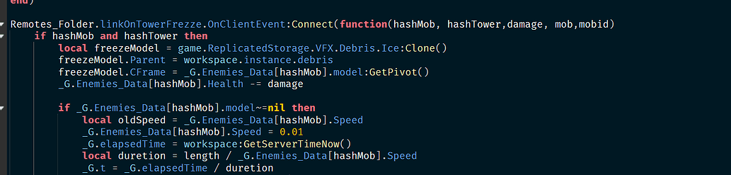 Freezing Tower Problem(Tower Defense) - Scripting Support - Developer Forum | Roblox
