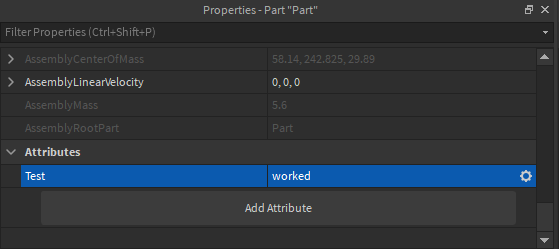 Getting "Attributes are not currently enabled" when calling an ...