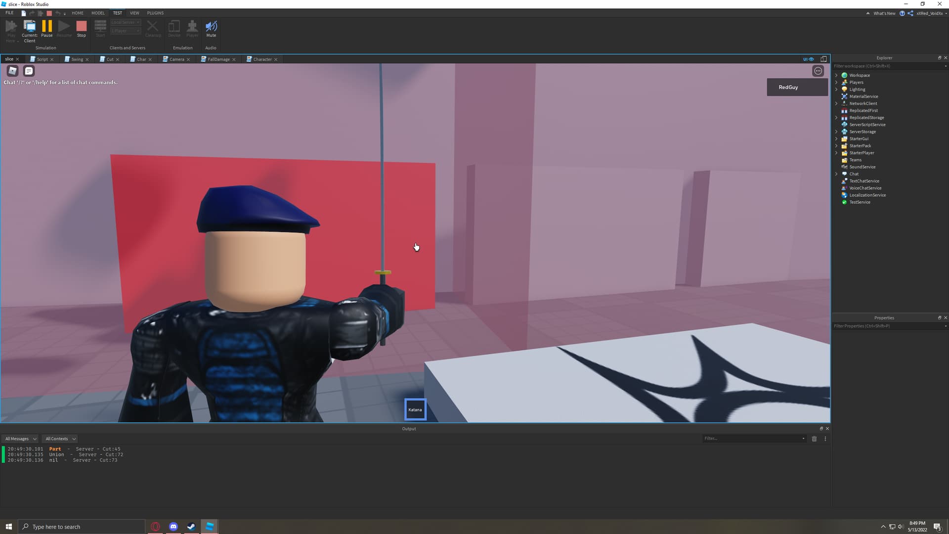 How can I make a cframe from the position of a part, and the orientation of another part ...