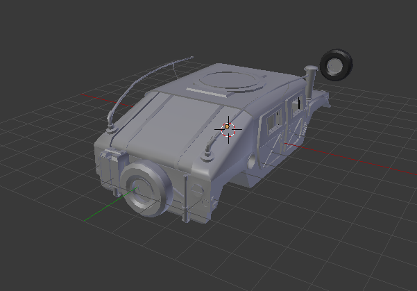 Thoughts on my humvee model - Building Support - Developer Forum | Roblox