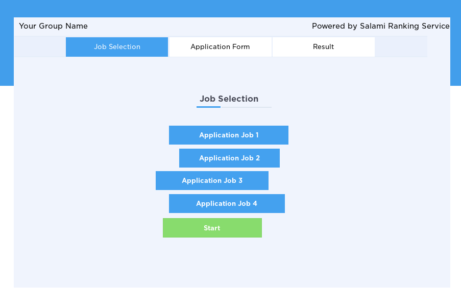 [NEW UI] Salami Ranking Service || Application Centers, Rank ...