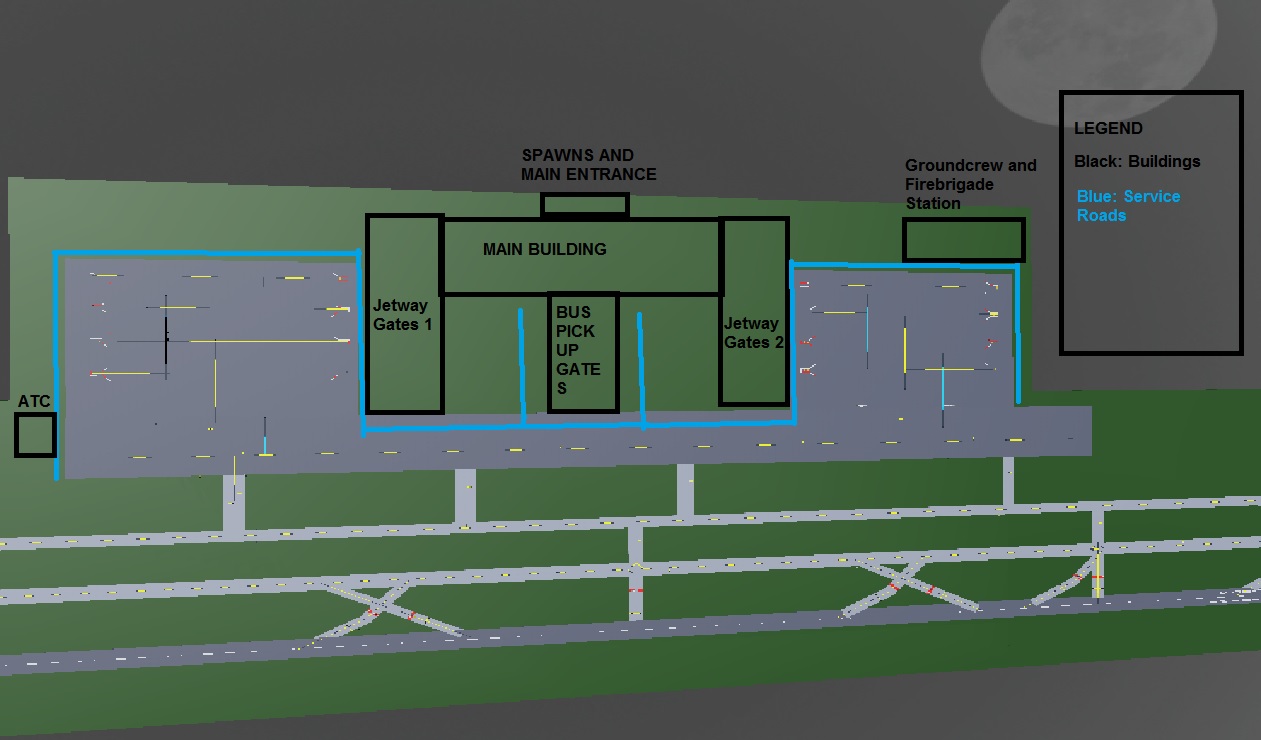 Airport Layout from my first builded Airport - Creations Feedback ...