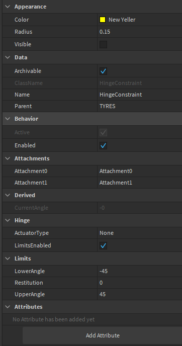 Hinges being bouncy - Scripting Support - Developer Forum | Roblox