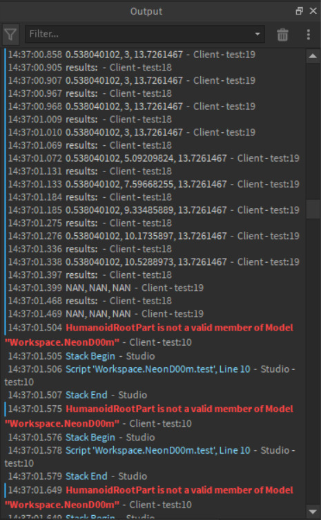 Strange Issue Where The Players Character Gets Deleted After Jumping