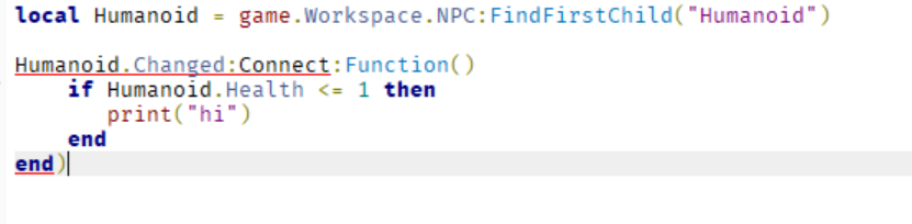 If Statment Problems - Scripting Support - Developer Forum | Roblox