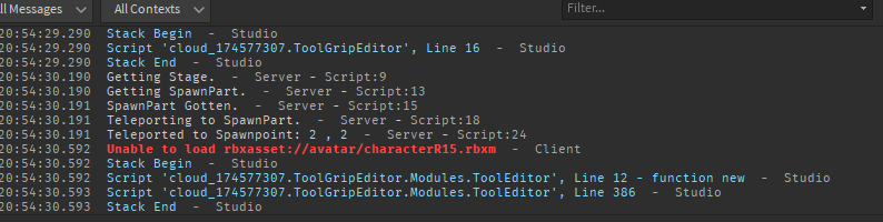 Problem With Teleporting Character After Stage Value Scripting Support Developer Forum Roblox