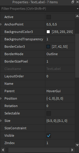 Constant Size For Gui Textlabels Scripting Support Developer Forum
