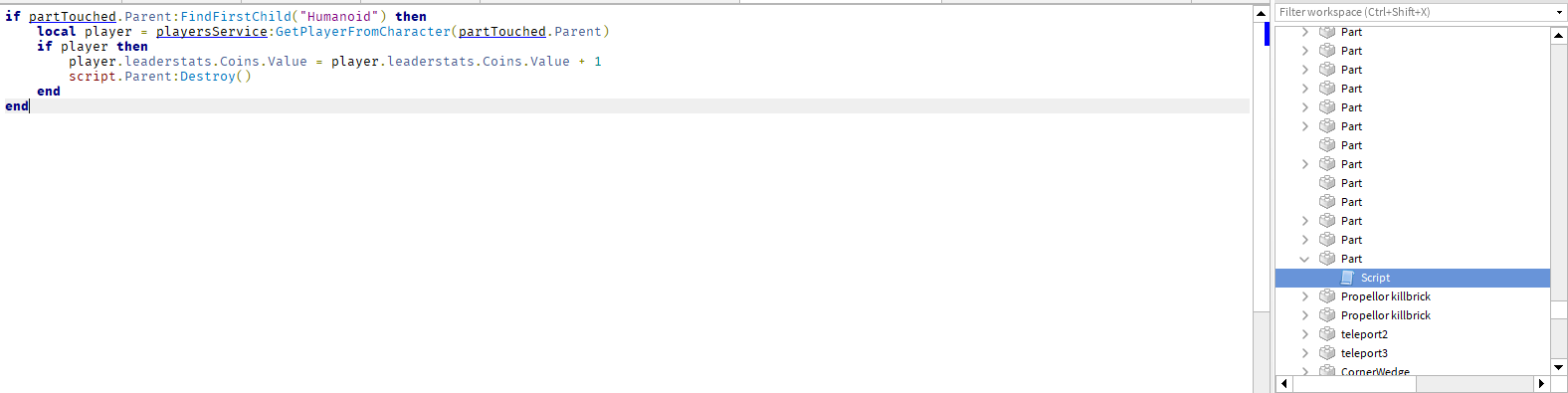 I Need Help When Touch Part It Adds Plus 1 To Gui Scripting Support Developer Forum Roblox