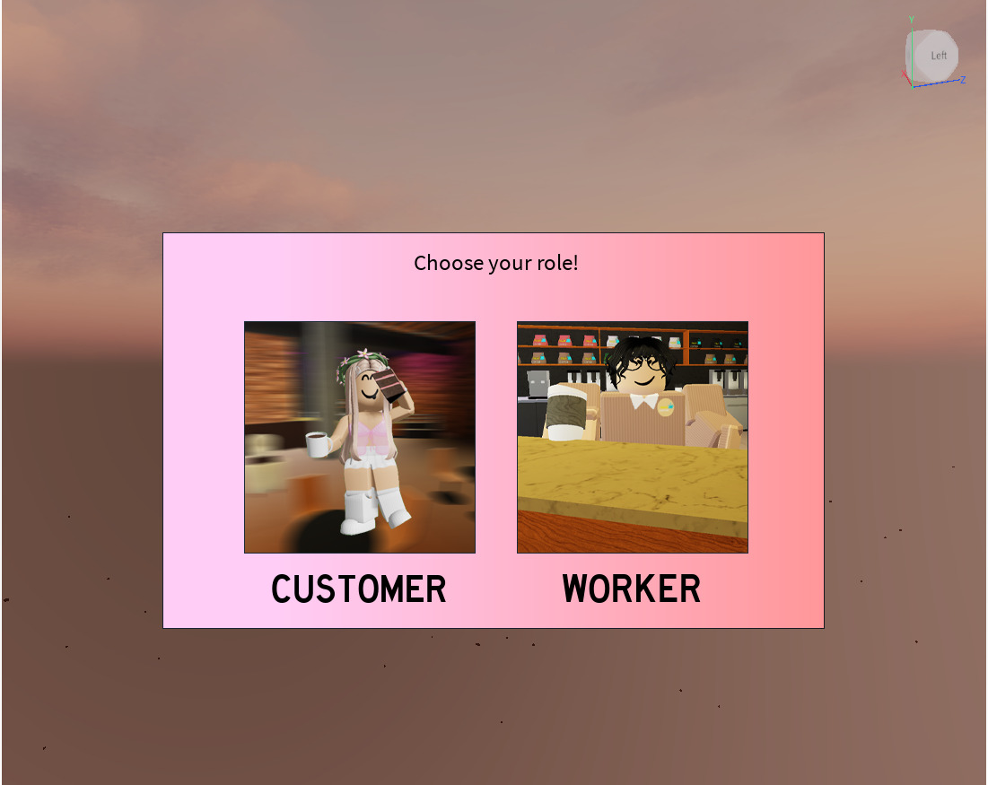 What you guys thinking about "Choose role/team" GUI in my game ...