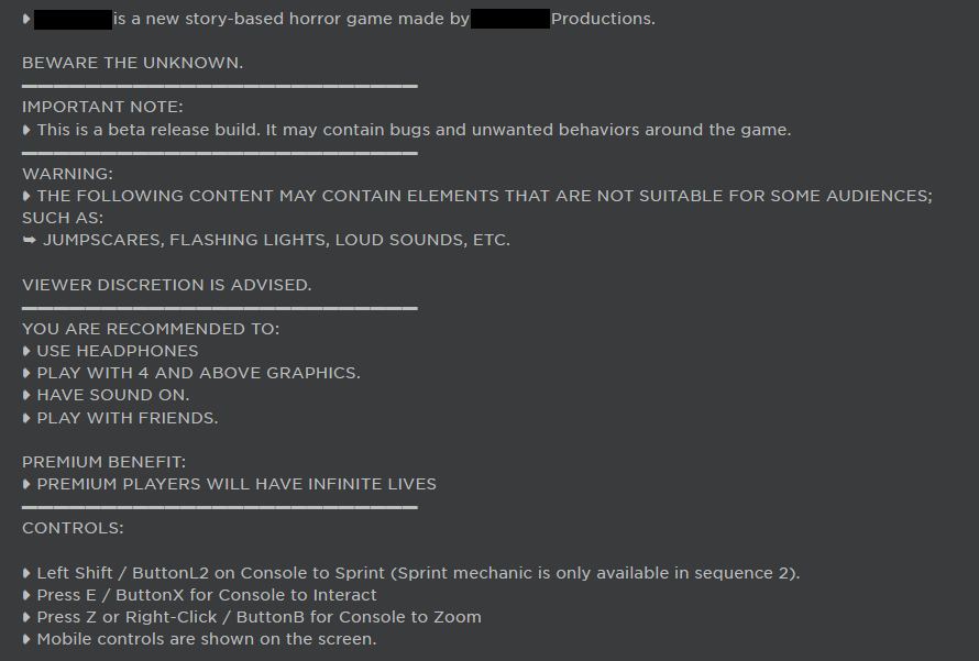 A Beginner s Guide To Not Screwing Up Game Descriptions Community 
