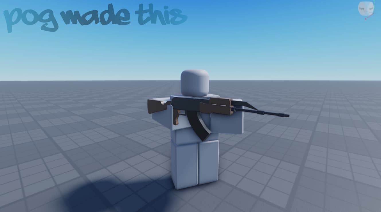 AK47 low poly model - Creations Feedback - Developer Forum | Roblox