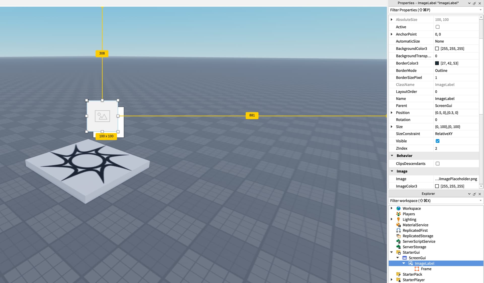 Is it possible to make the frame go under its parent (such as TextLabel) - Art Design Support ...