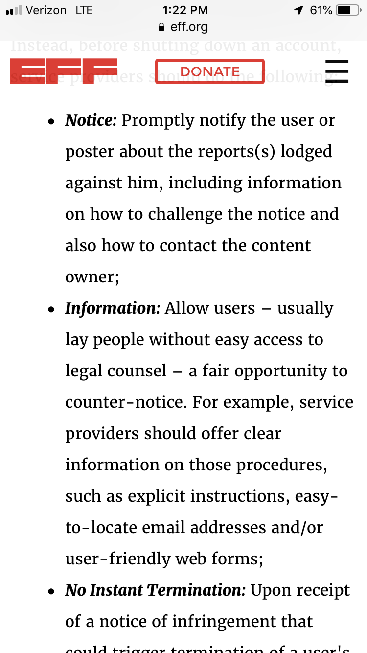 More information about our DMCA policy - Announcements - Developer ...