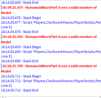 Welding HumanoidRootPart - Scripting Support - Developer Forum | Roblox
