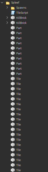 Spleef code isnt working - Scripting Support - Developer Forum | Roblox