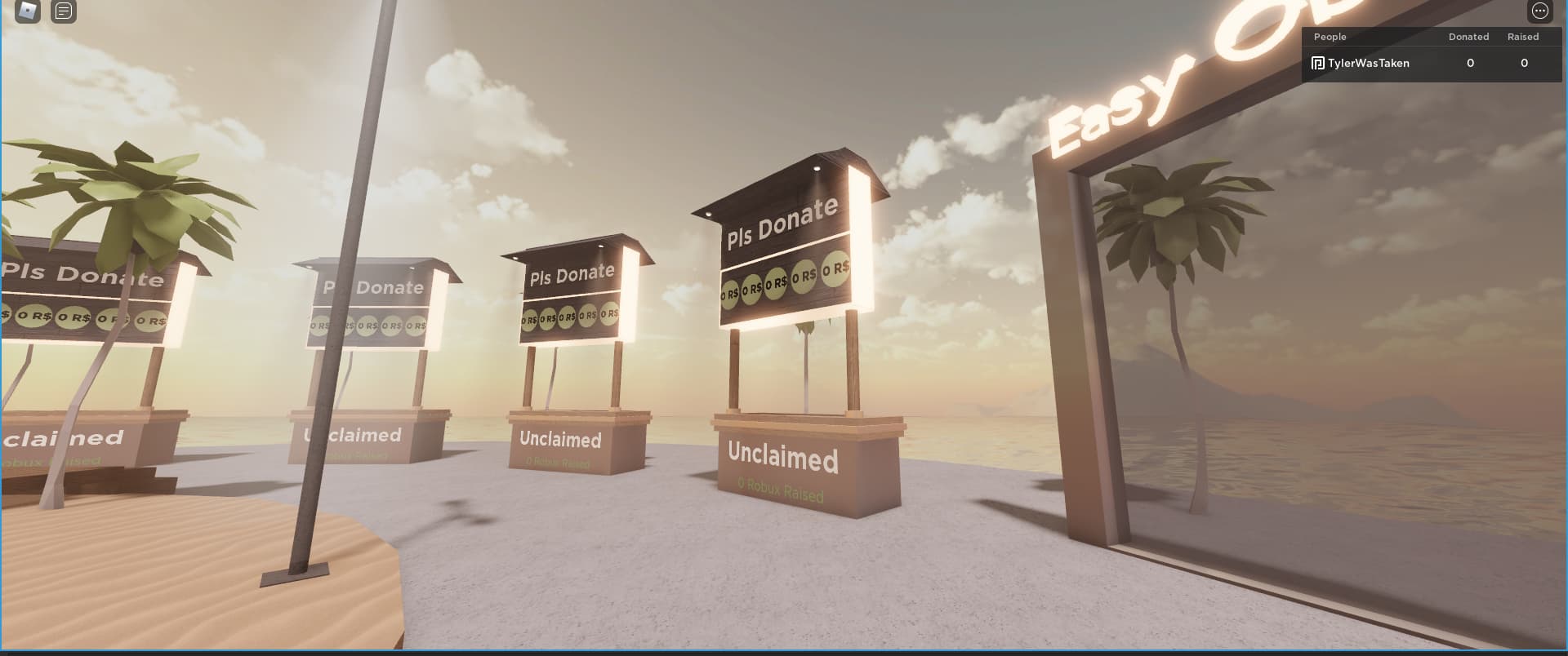 Feedback on donation game map - Creations Feedback - Developer Forum ...