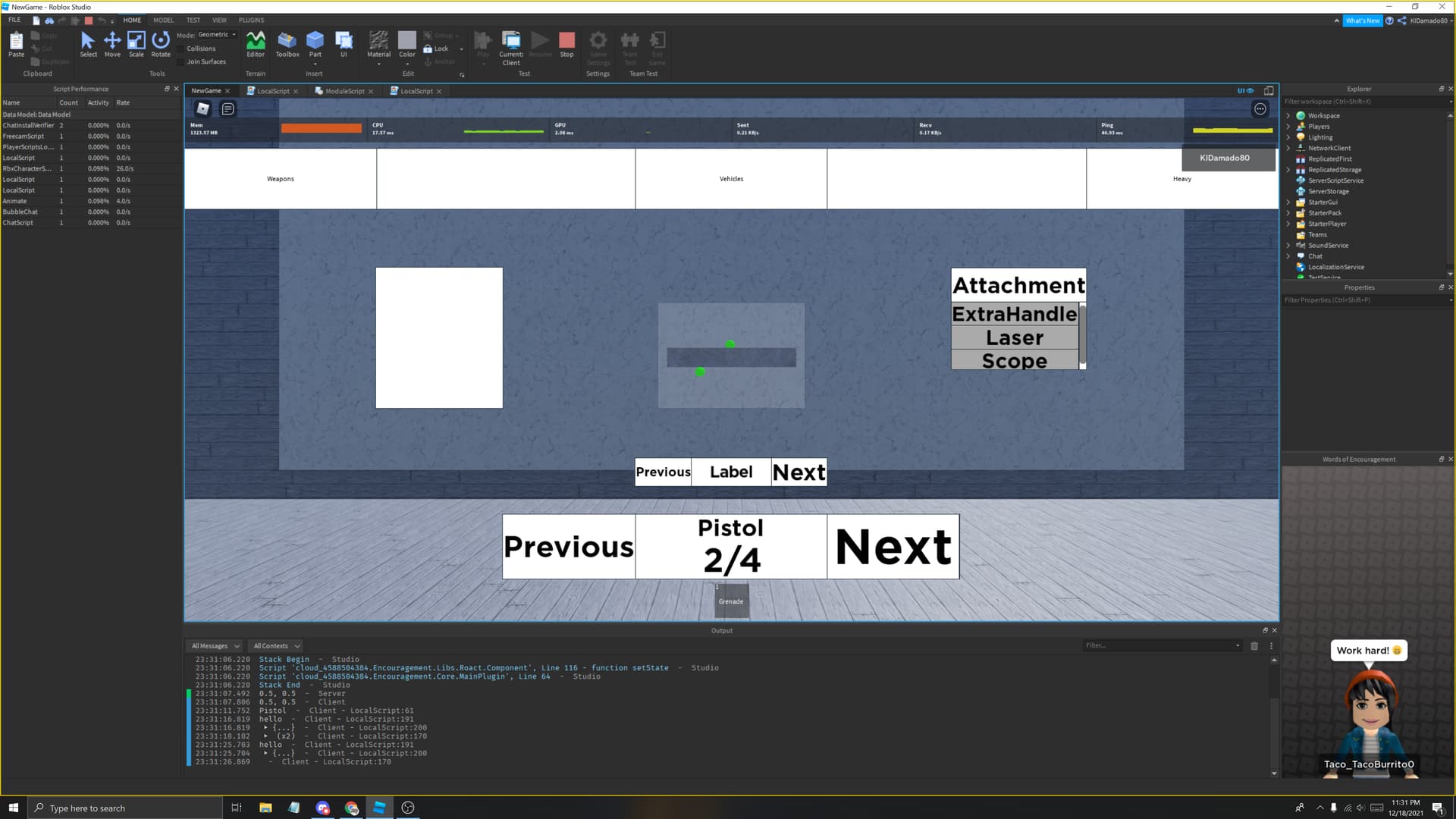 Attachment System Trouble - Scripting Support - Developer Forum | Roblox