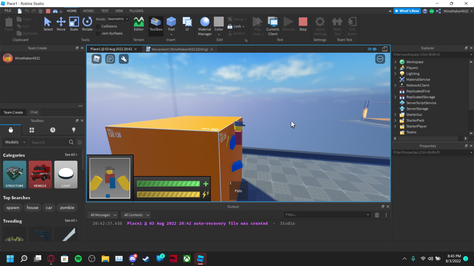 Character falls when tweeing humanoidrootpart - Scripting Support ...