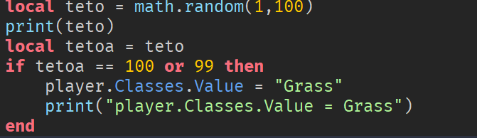 Error with random - Scripting Support - Developer Forum | Roblox