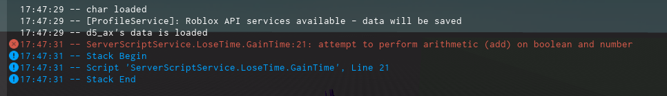 Profileservice Error Scripting Support Developer Forum Roblox