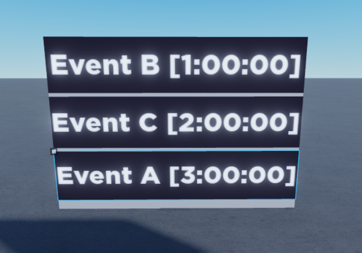 Countdown Event - Scripting Support - Developer Forum | Roblox