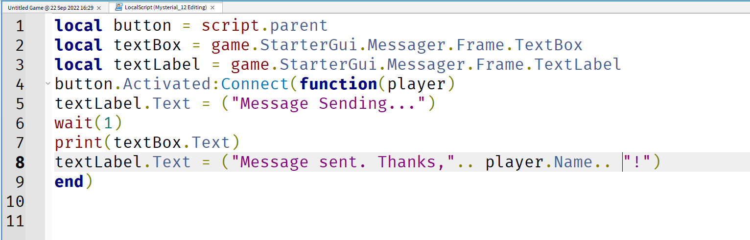 Help With Simple Screengui Issue Scripting Support Developer Forum Roblox 4439