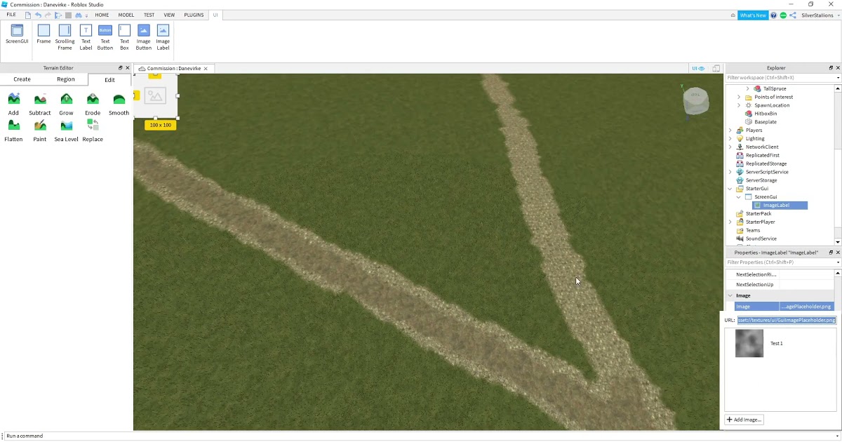 While clicking Image under imagelabel nothing show up - Studio Bugs - Developer Forum | Roblox