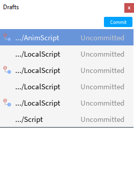 Cannot Commit Scripts - Scripting Support - Developer Forum | Roblox